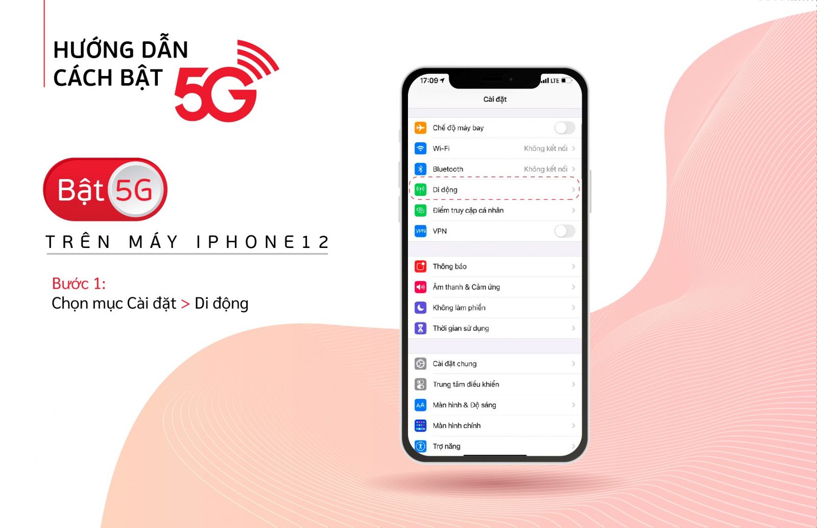 DANH SÁCH KHU VỰC PHỦ SÓNG 5G VÀ HƯỚNG DẪN CÁCH BẬT 5G CHO CÁC DÒNG MÁY ...