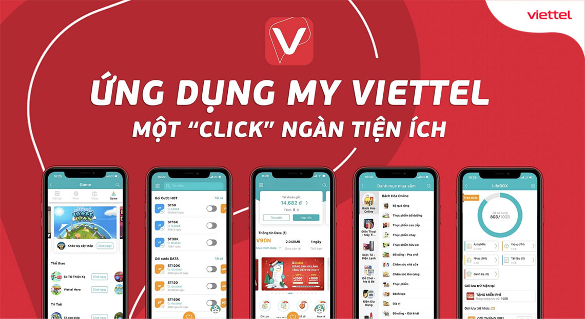 Hướng dẫn chuyển vùng quốc tế bằng My Viettel nhanh chóng